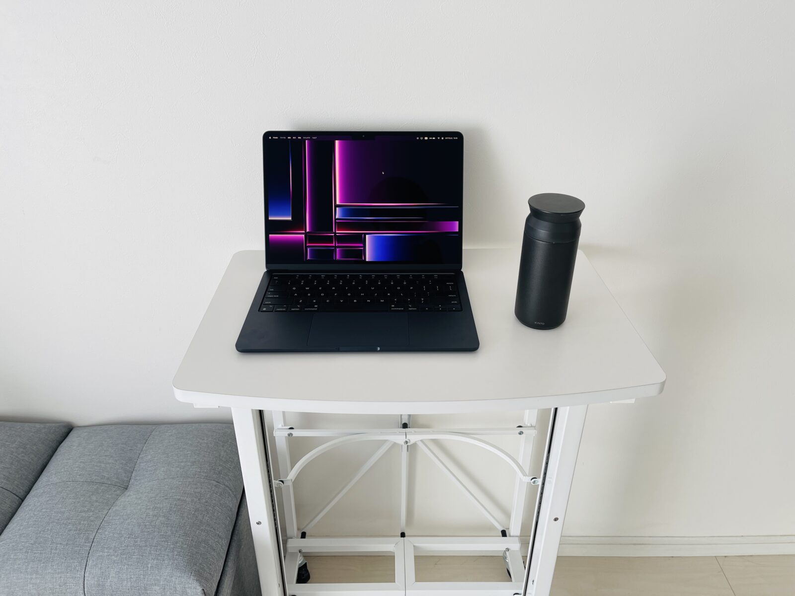 E-WIN スタンディングデスク レビュー【折りたたんで収納できる】 - KAZUROOM