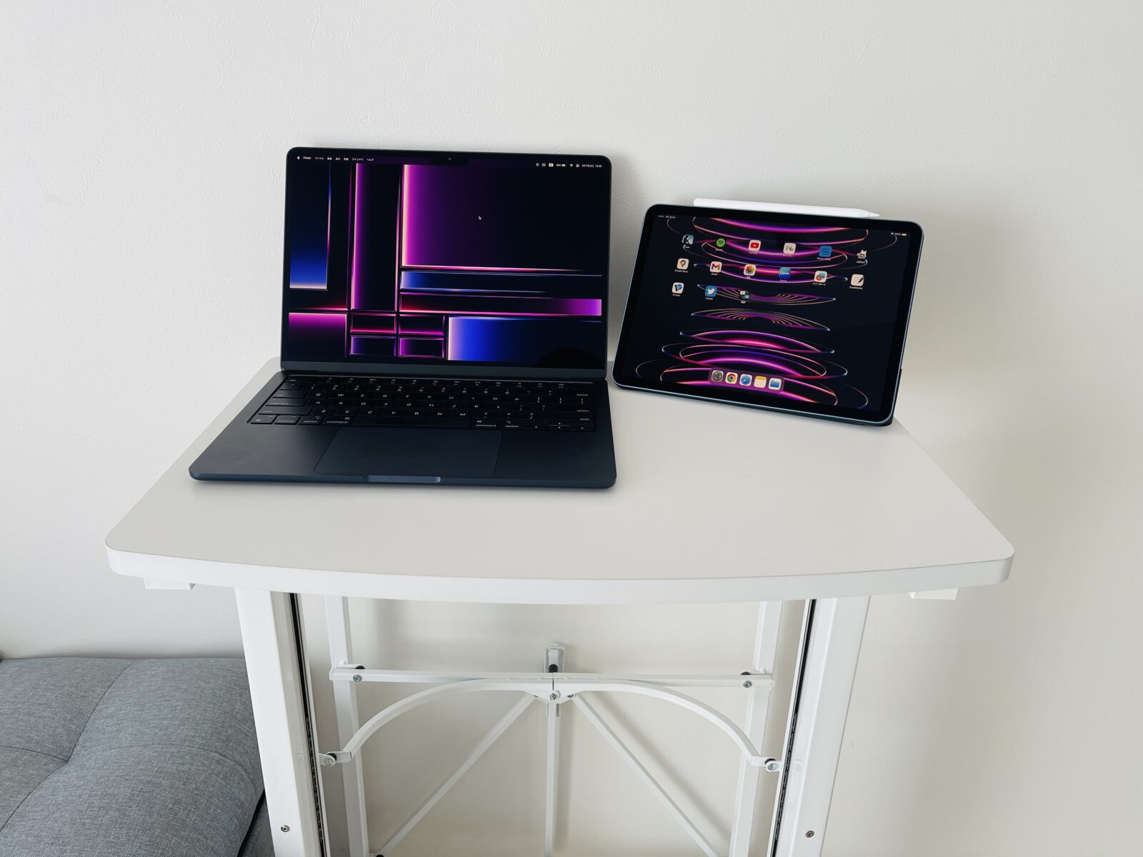 E-WIN スタンディングデスク レビュー【折りたたんで収納できる】 - KAZUROOM